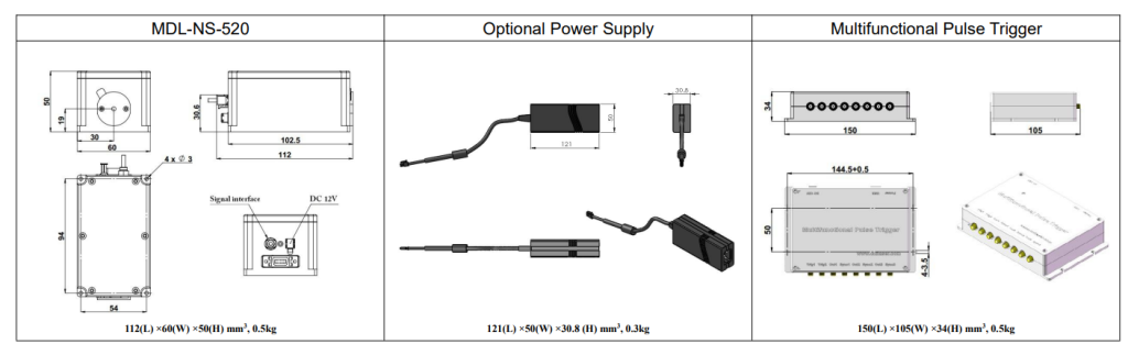 MDL-NS-520 / 1〜50 mW | optishop